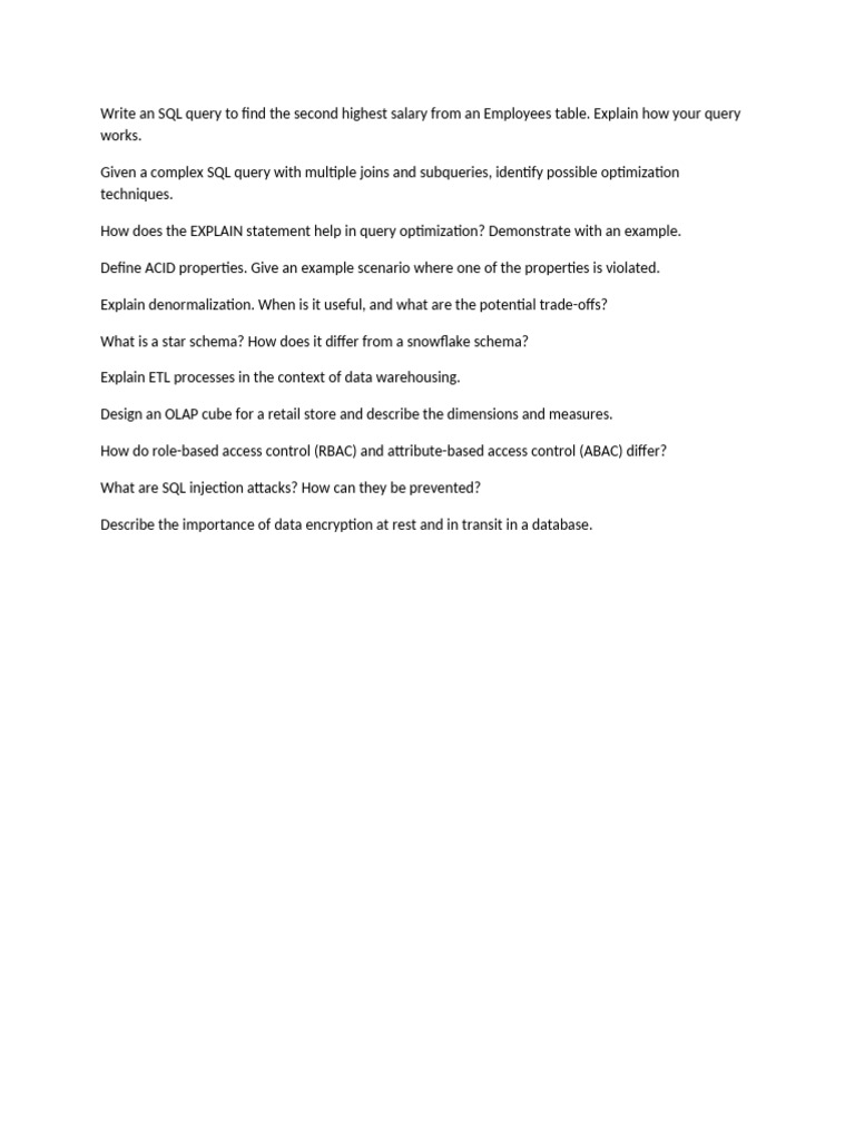 Advanced Database Assignment | PDF