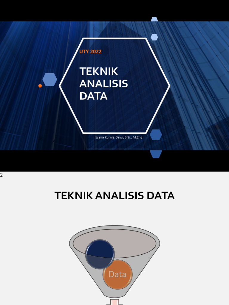 Teknik Analisis Data Kuantitatif dan Kualitatif | PDF