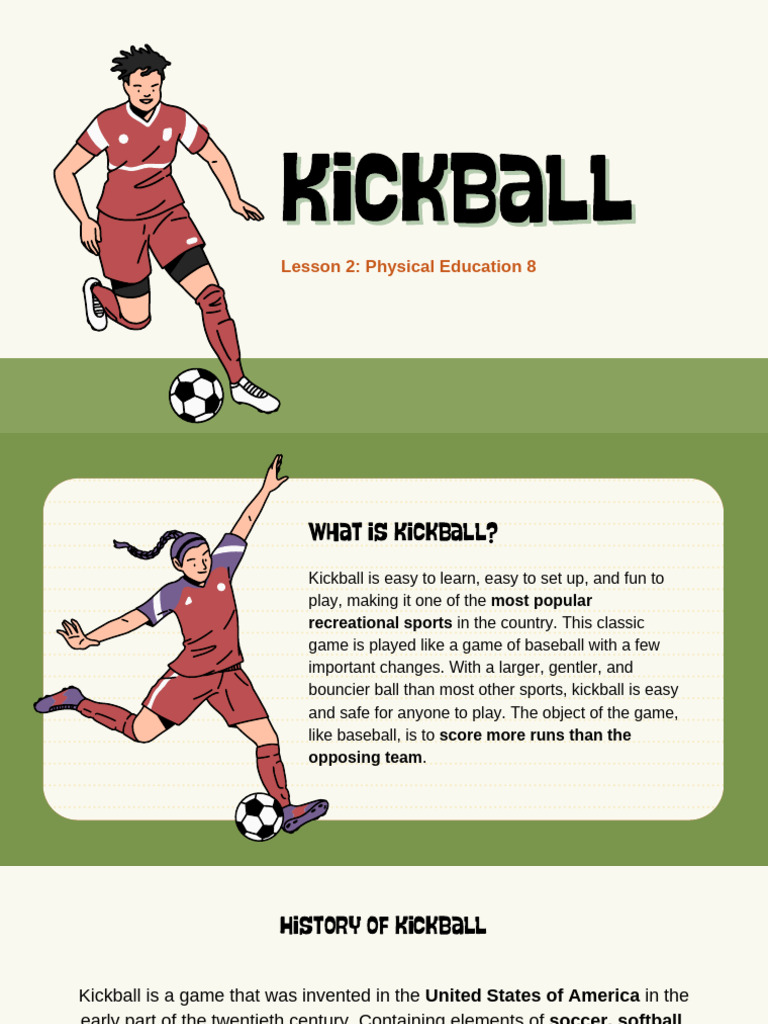 L2 PE Kickball | PDF | Athletic Sports | Sports