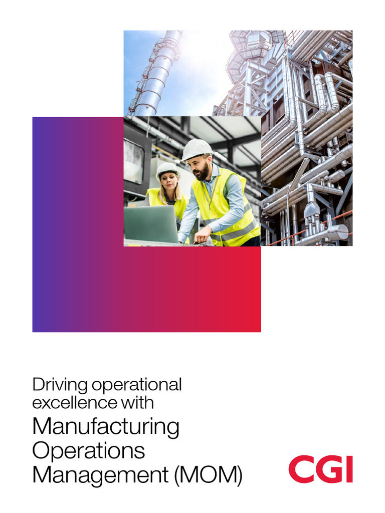 Cgi Manufacturing Operations Management | PDF | Goal | Strategic Management