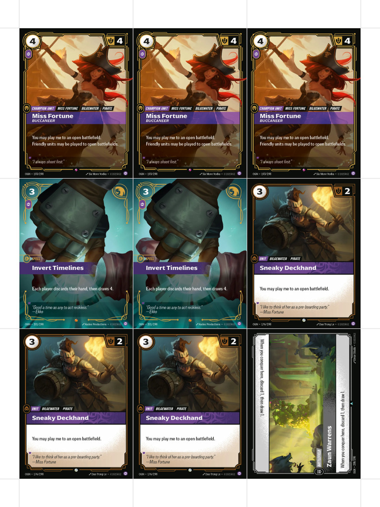 Piltover Archive Proxies | PDF