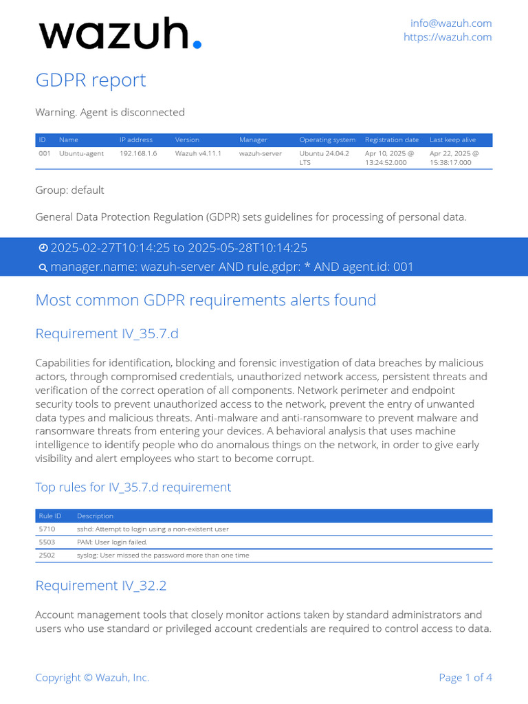 GDPR | PDF | Malware | Information Technology Management