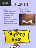 Lateral vs. Surface Area Explained | PDF | Area | Rectangle