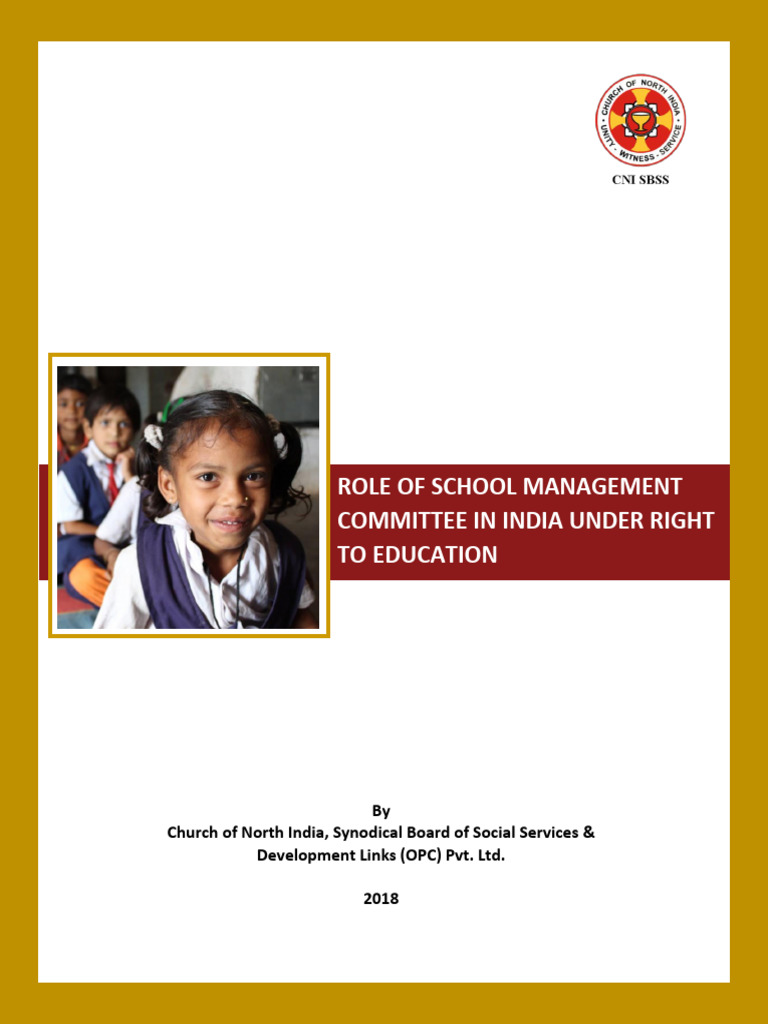 Role of School Management Committees in RTE | PDF | Government