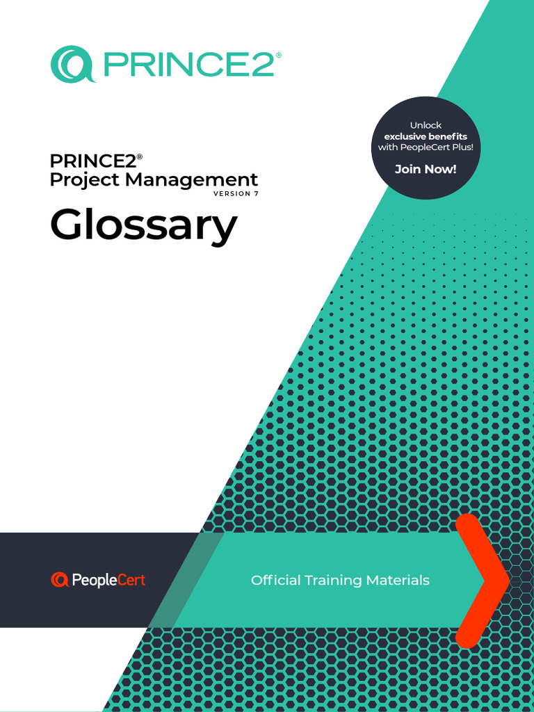 PRINCE2 Project Management Glossary | PDF | Project Management | Risk