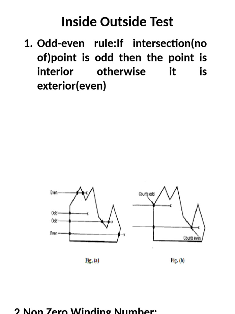 Inside Outside Test | PDF