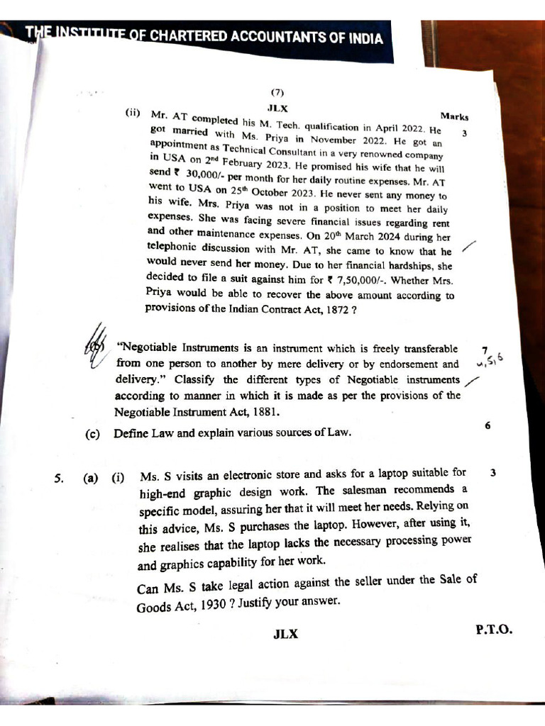 Law Paper | PDF