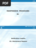 Create PM Notification in SAP IW21 | PDF