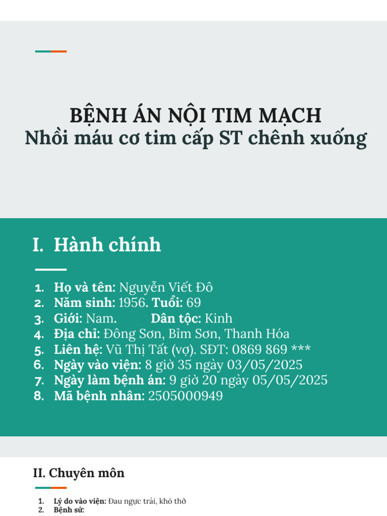 FS Non Stemi | PDF