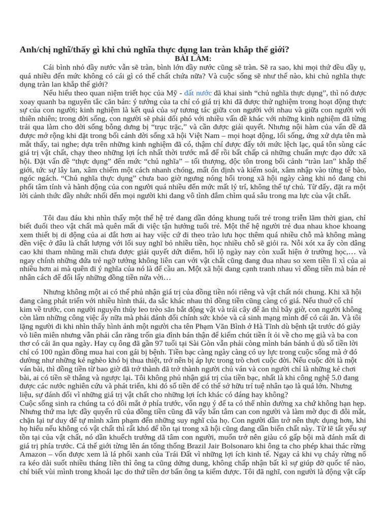 CH Nghĩa TH C D NG | PDF