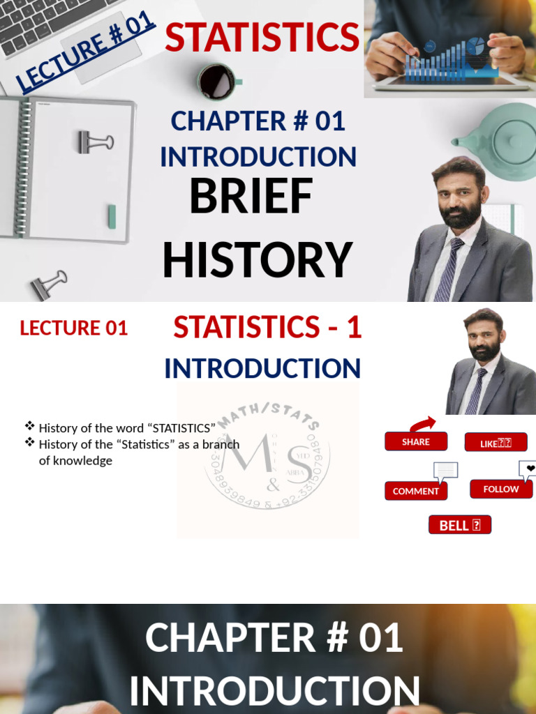 Introduction To Statistics | PDF | Statistics | Summation