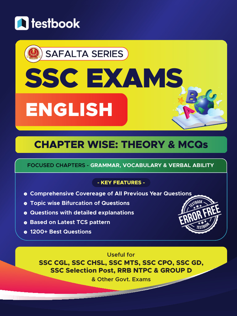 SSC English Grammar & Verbal Ability Guide | PDF | Verb | Subject (Grammar)