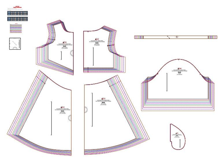 Lilith Baby Doll Swing Dress Pattern | PDF | Seam (Sewing) | Human ...