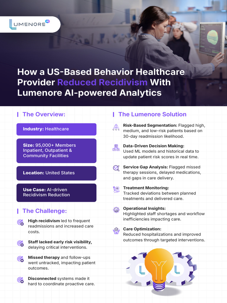 OnePager - US-Based Behavior Healthcare Provider | PDF | Analytics ...