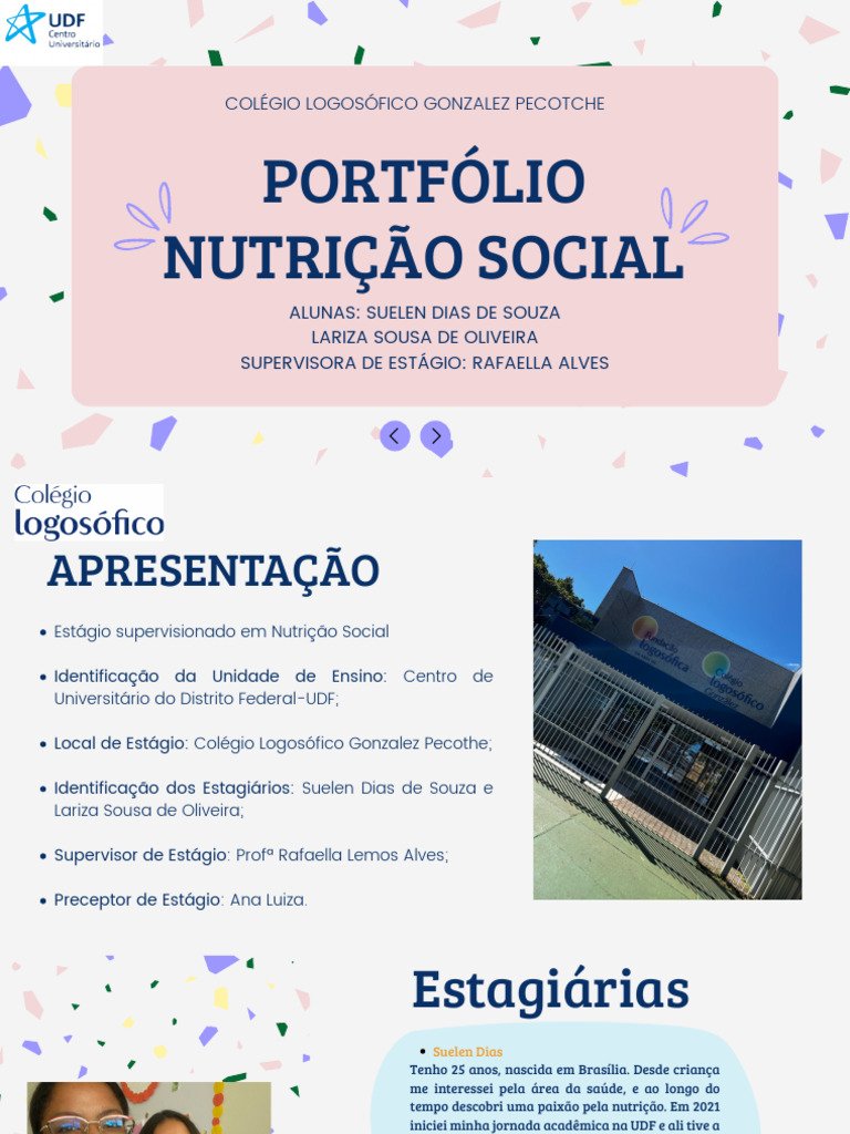 Estágio em Nutrição Social: Relato e Reflexões | PDF | Lição