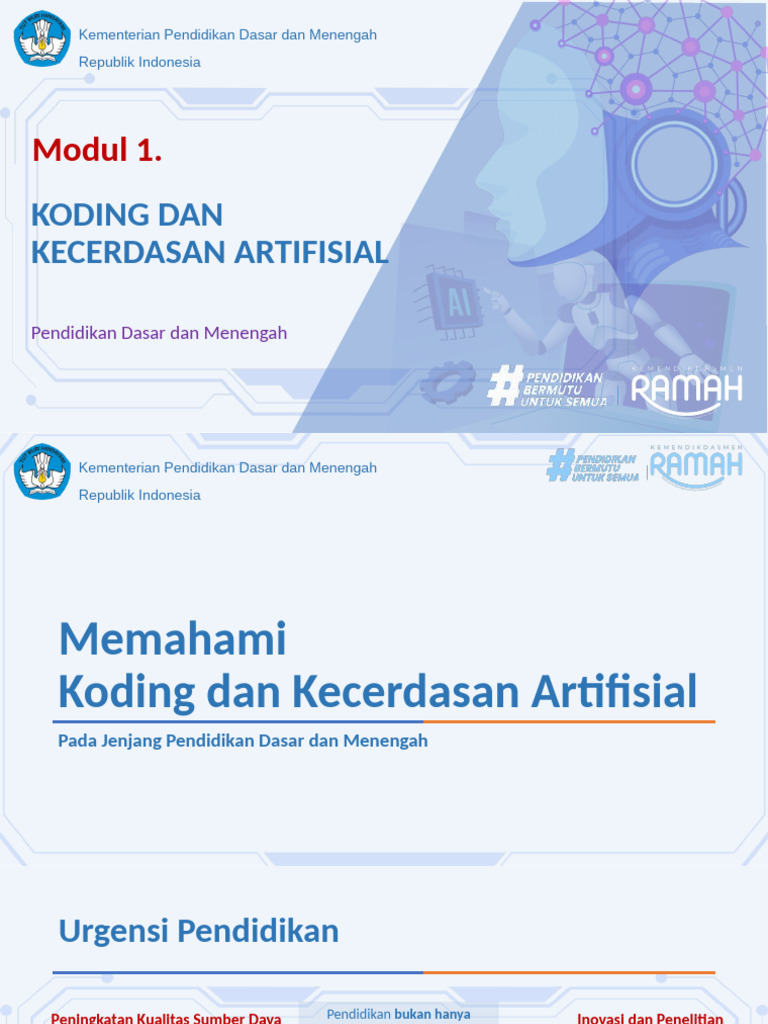 Modul 1. Pengenalan Koding-KA Di Dikdasmen | PDF