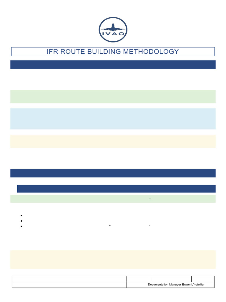 IFR Route Building for European Flights | PDF | Instrument Flight Rules ...