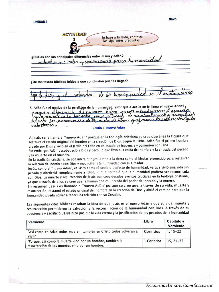 Ficha 8 Religion | PDF