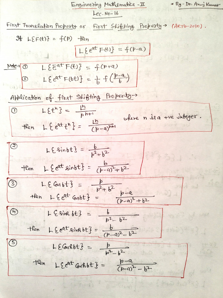 Lec-16 (Engineering Mathematics 2) | PDF