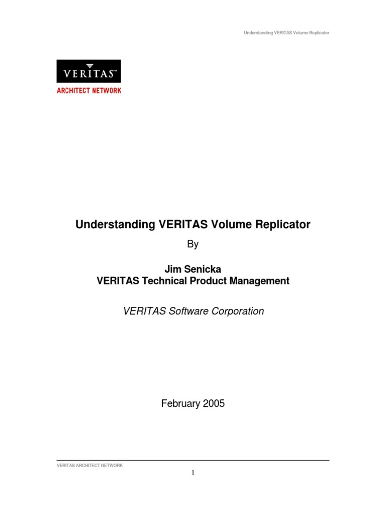 VVR Concepts | PDF | Replication (Computing) | Computer Data Storage