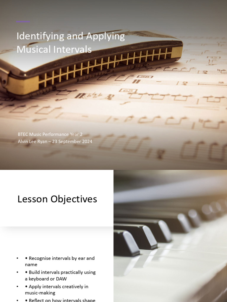 Mastering Musical Intervals in Music | PDF | Interval (Music) | Musicology