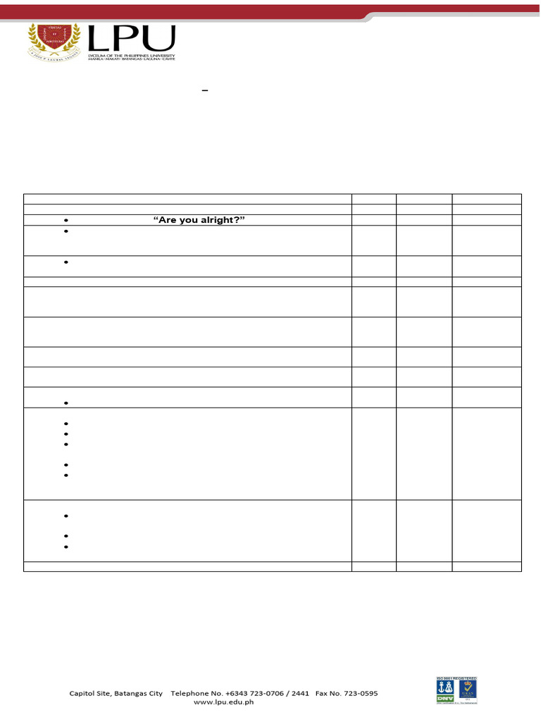 BLS Checklist | PDF | Cardiopulmonary Resuscitation | Emergency Medical Services