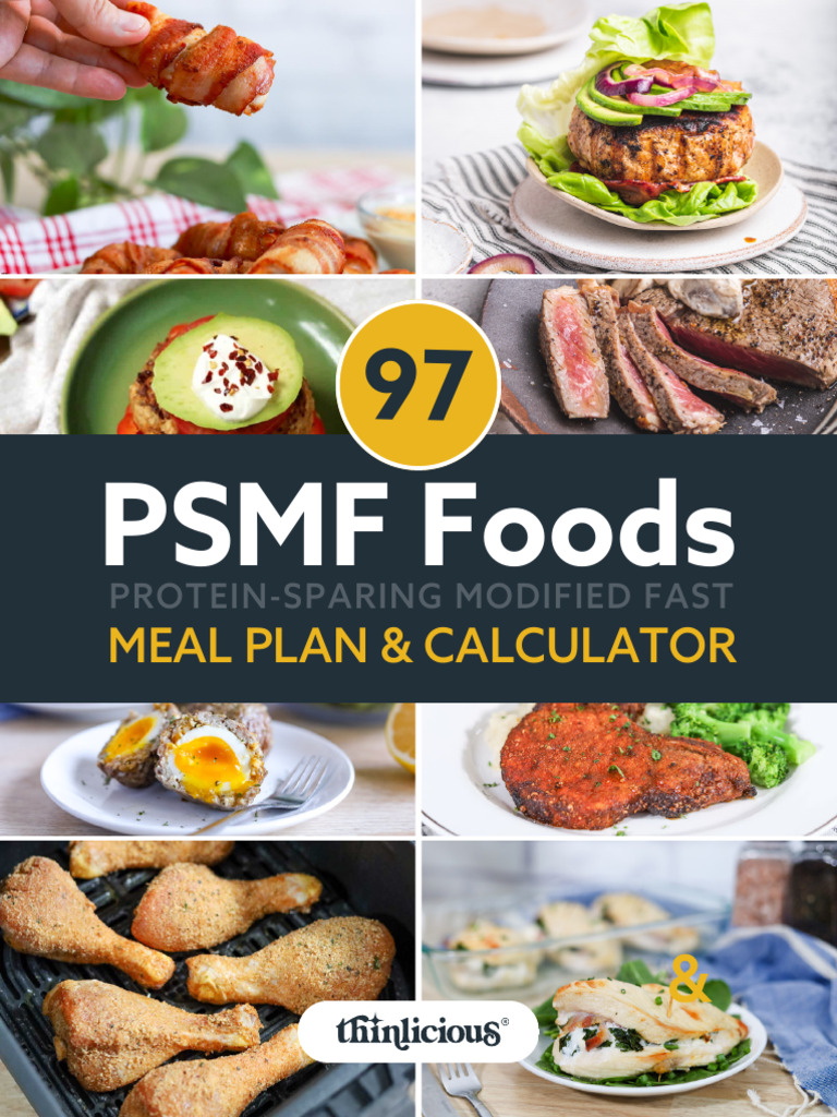 PSMF+Rules+And+Meal+Plan (1) | PDF | Hamburgers | Lunch
