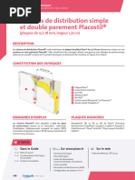 Cloisons Placostil® 72/48 : Fiche Technique | PDF
