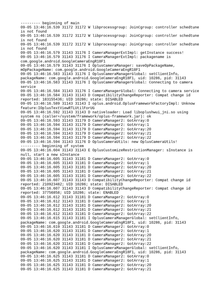 Log Cat 1757069176503 | PDF | Computer Architecture | Computer Programming