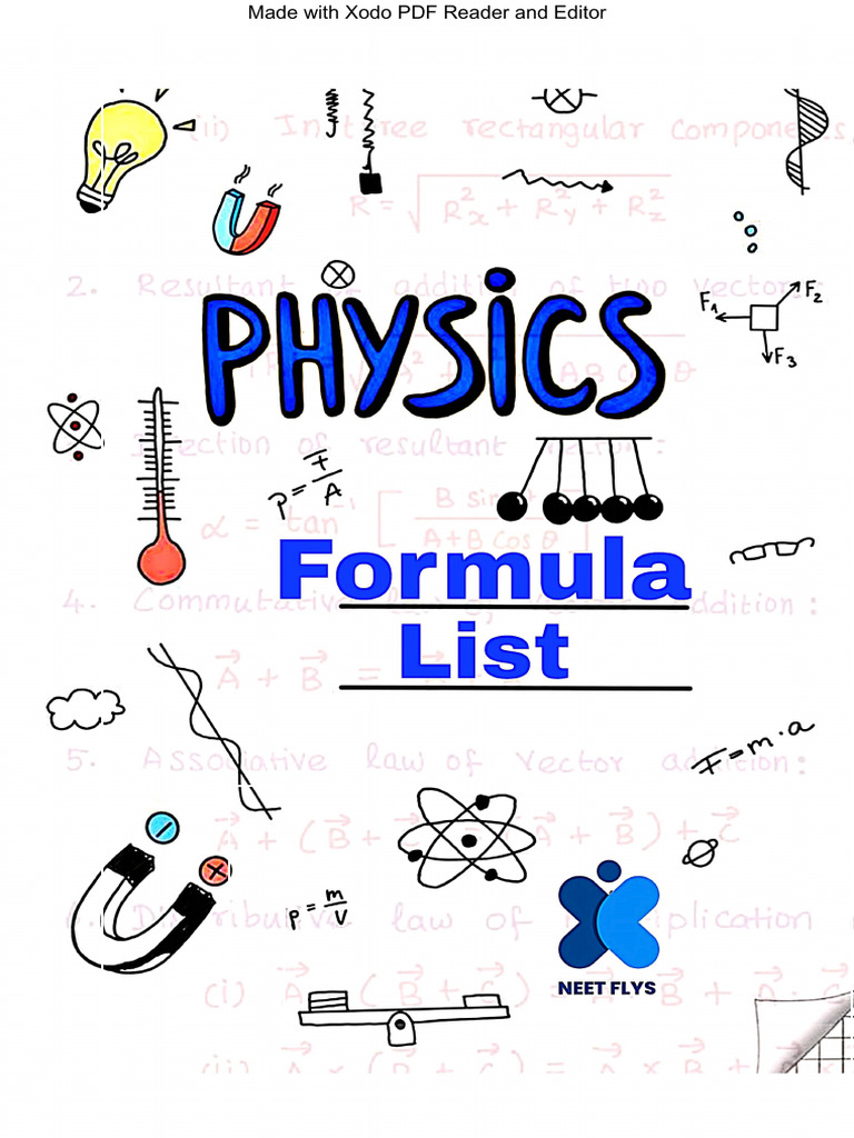 Physics Formula | PDF