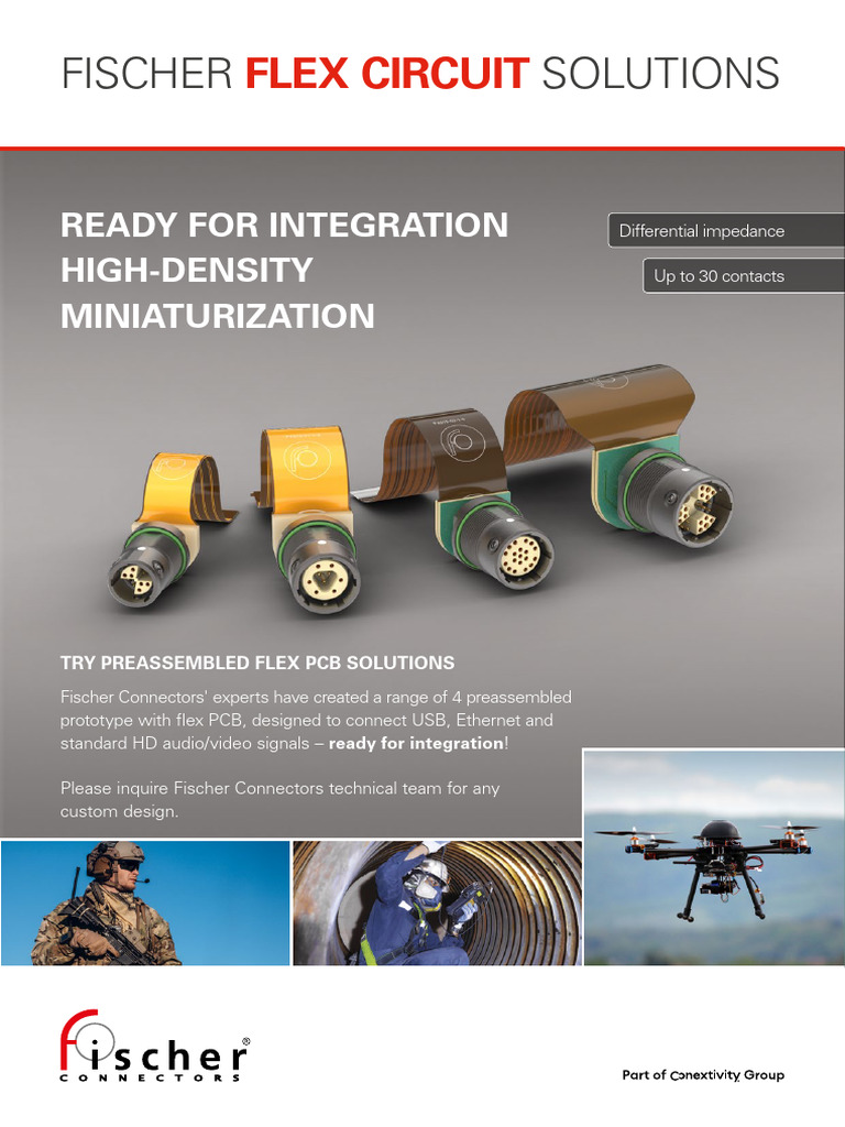 Fischer Connectors Minimax Series Flex Circuit Flyer en | PDF ...