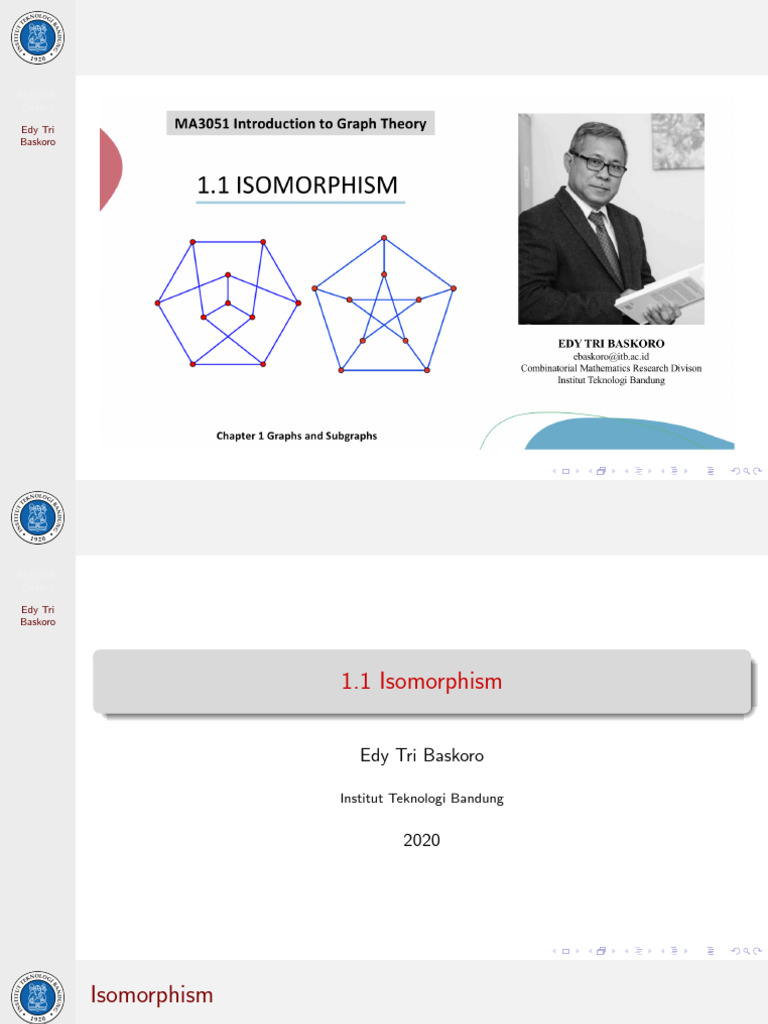 Understanding Graph Isomorphism Concepts | PDF | Vertex (Graph Theory ...