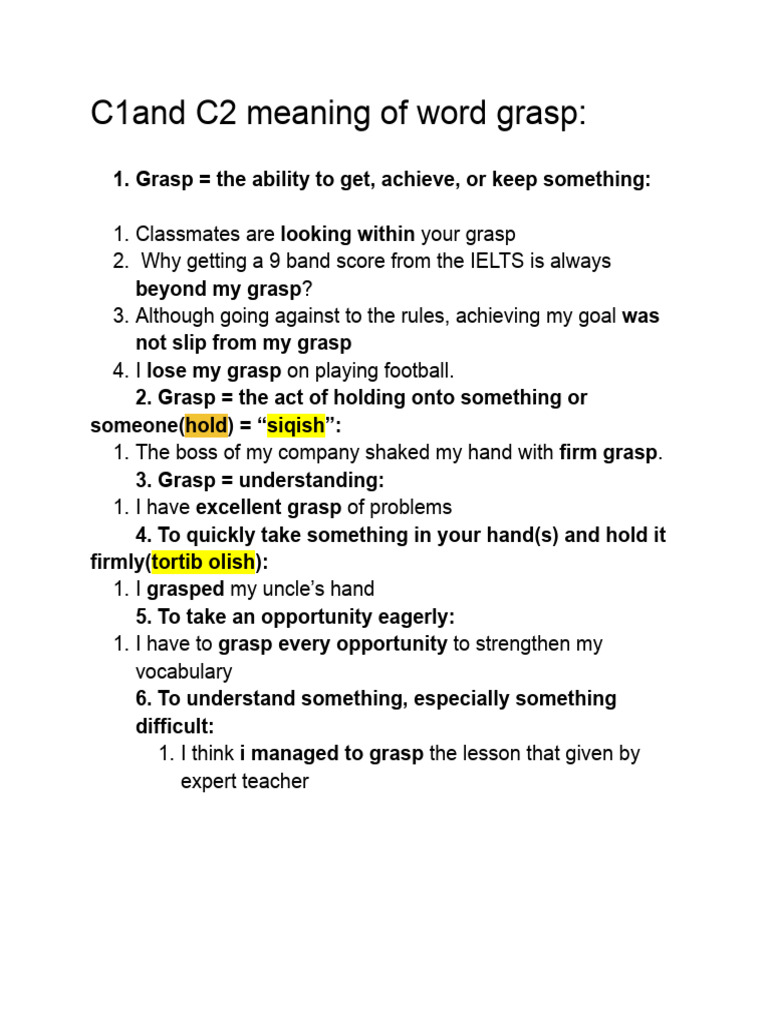 Words Challenge Day 1 | PDF
