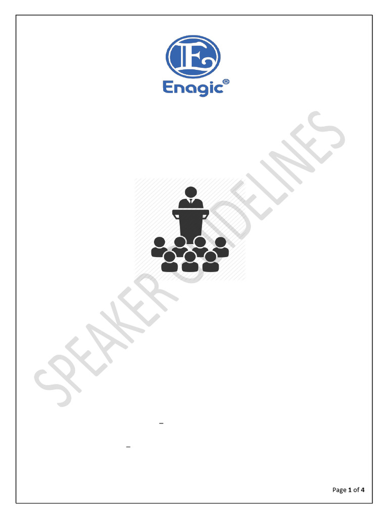 Enagic Policy Guidelines For Distribuotrs and Speakers. | PDF | Income ...