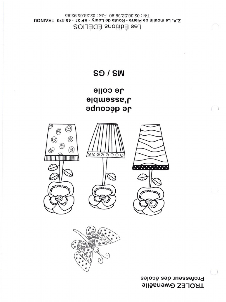 Edélios - Je Découpe J'assemble Je Colle | PDF