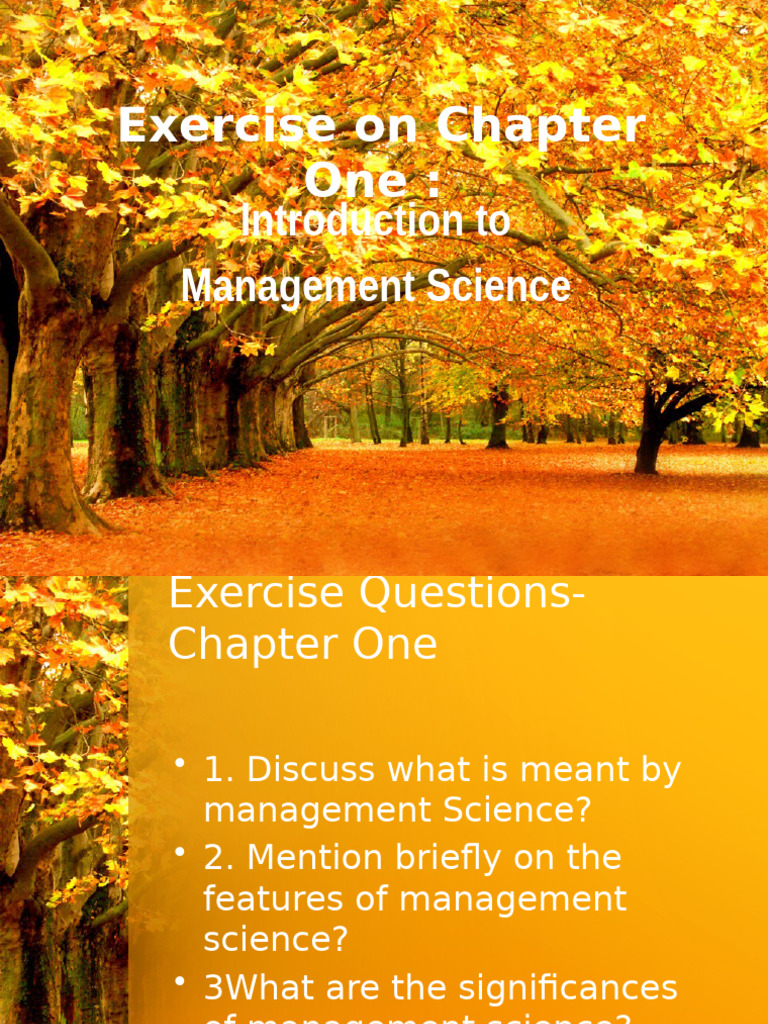 Management Science Exercises and Models | PDF | Net Present Value