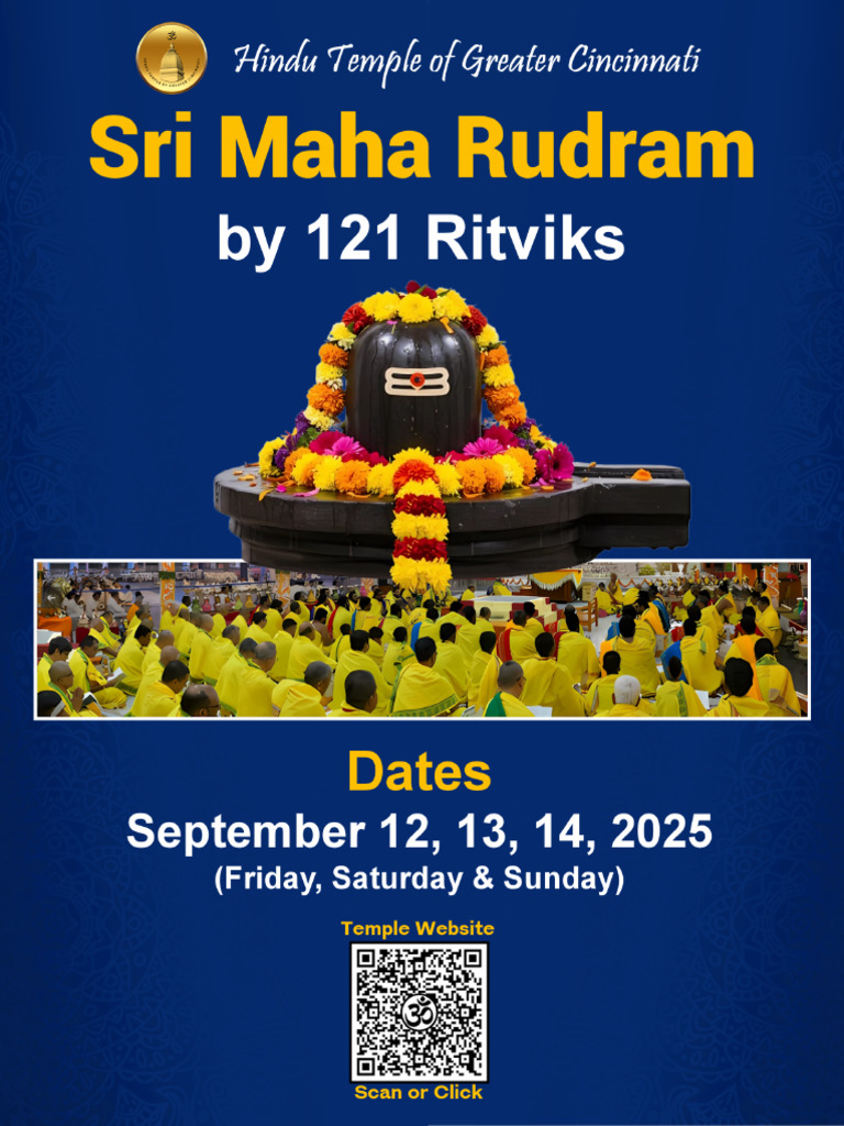 Sri Maha Rudram Ritual Details | PDF | Indian Religions | Āstika