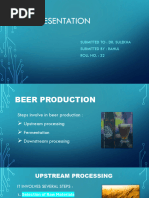 Heineken Brewing Process Overview | PDF | Beer | Fermentation