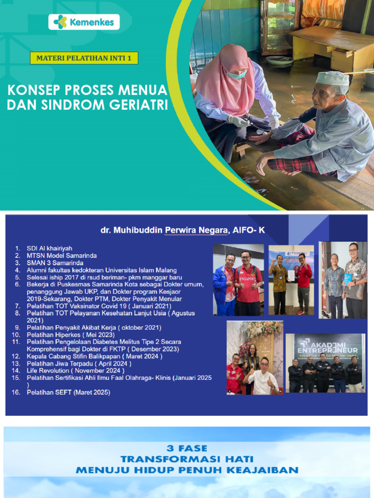 Proses Menua dan Sindrom Geriatri | PDF