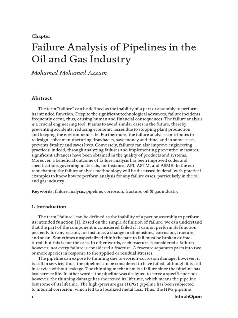 Pipeline Failure Analysis in Oil & Gas | PDF | Fracture | Corrosion