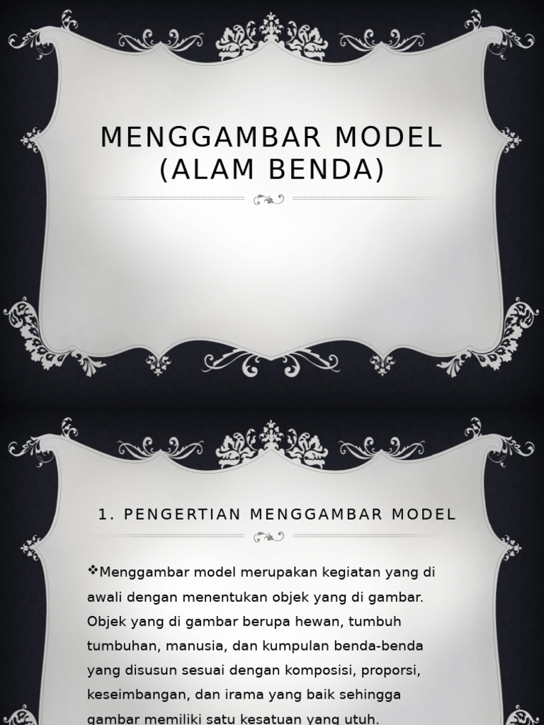 Panduan Menggambar Model Alam Benda | PDF