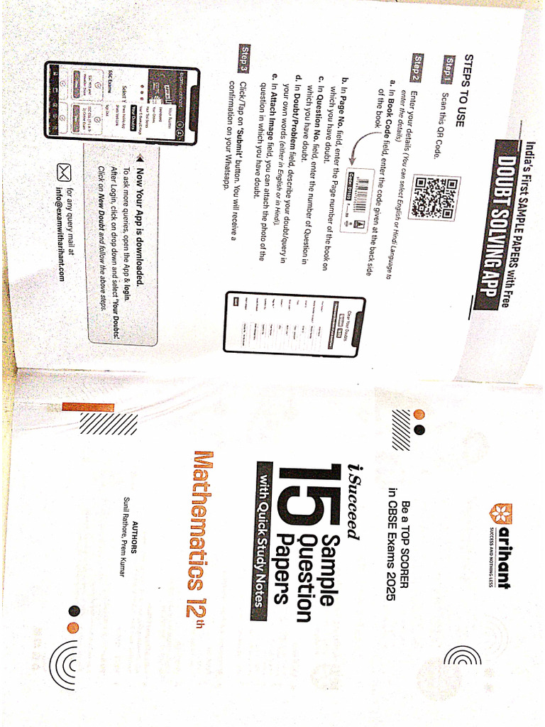 Isuceed Maths 2026 | PDF