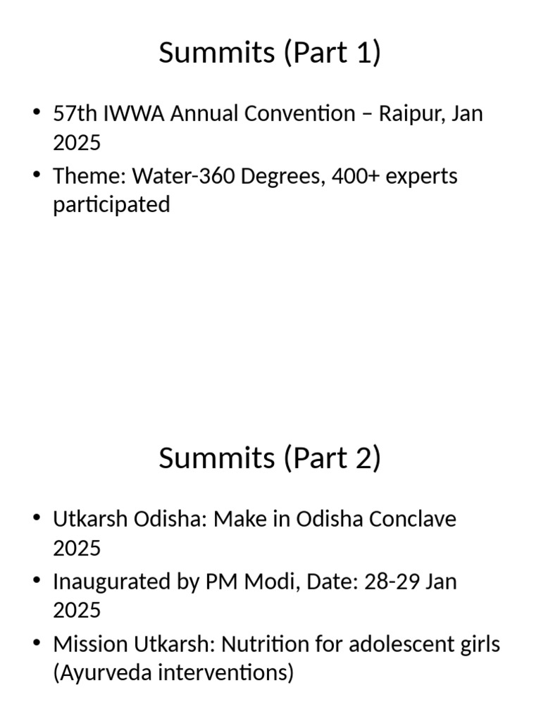 IB ACIO Current Affairs 2025 Detailed | PDF | Government Spending ...