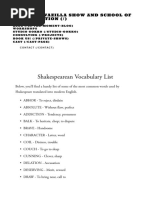 Shakespearean Insult Generator | PDF