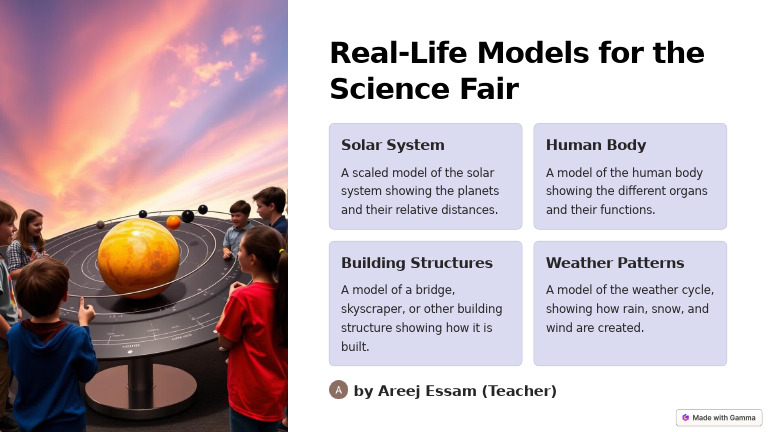 Science Fair Model Ideas | PDF