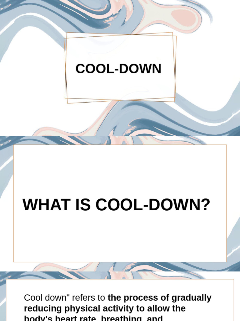 Cool Down | PDF