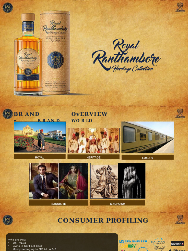 Royal Ranthambore Whisky Overview | PDF | Whisky | Scotch Whisky