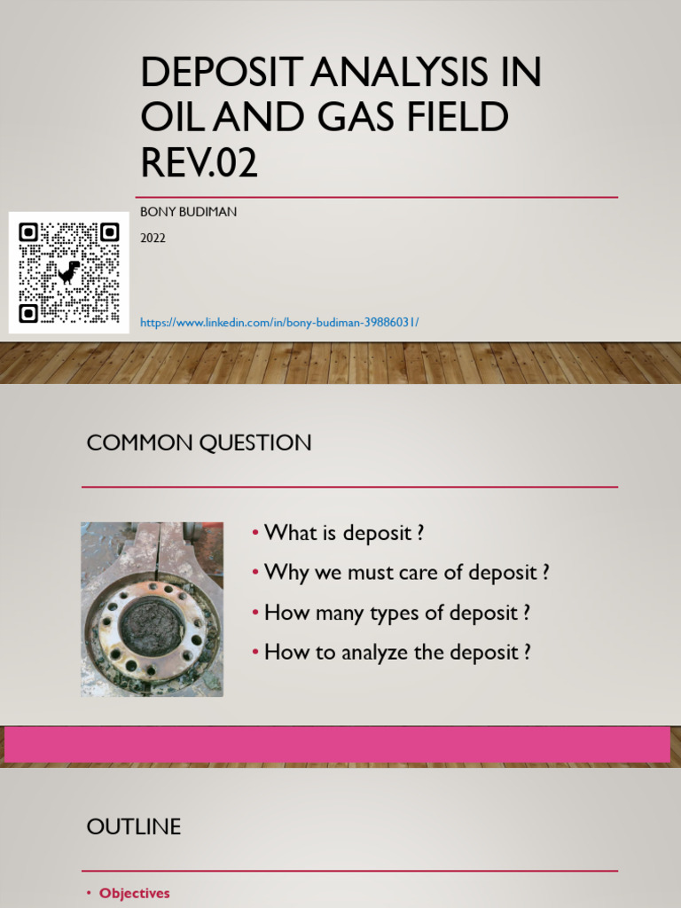 Deposit Analysis in Oil and Gas Field | PDF | Alkane | Corrosion