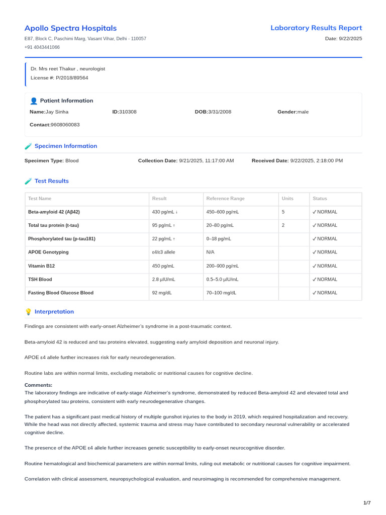 Free Medical Report Generator - Patient Reports Made Simple | PDF ...