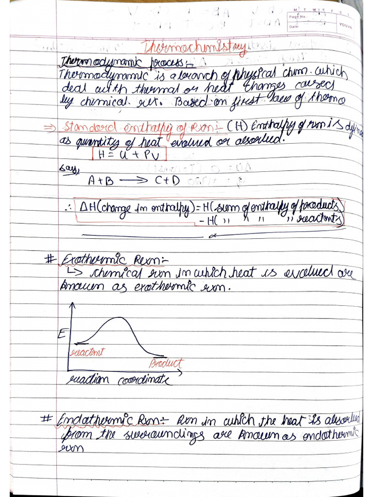 Thermochemistry and Thermodynamics 2 | PDF